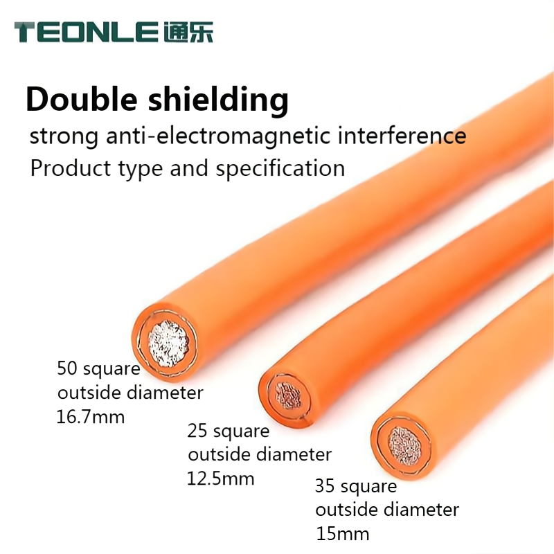 Shielding new energy cable charging pile cable EV soft folding wear ...